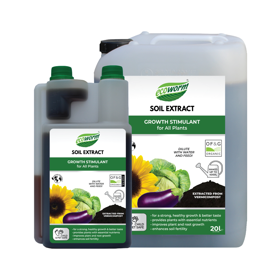 Ecoworm Soil Extract - Organic Vermicompost Fertilisers